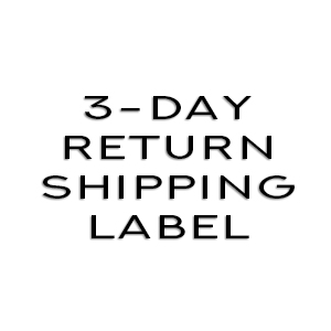 3-Day Return Shipping Label