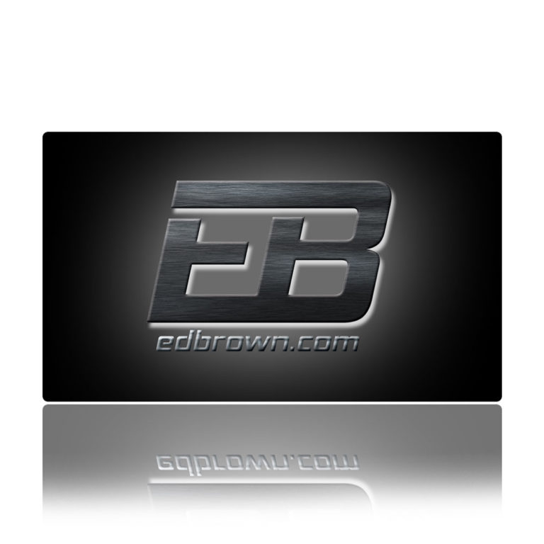 Ed Brown Logo Sticker