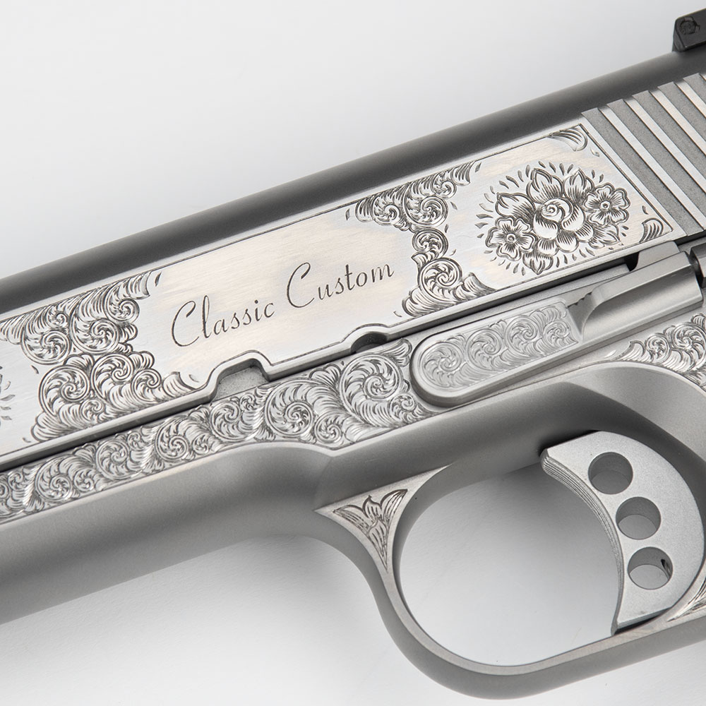 “The Rose” Ed Brown Classic Custom Engraved 1911, 45 ACP