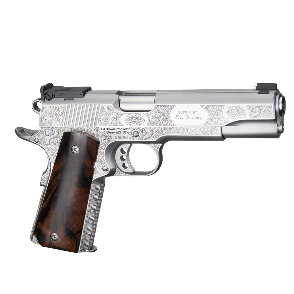 “The Rose” Ed Brown Classic Custom Engraved 1911, 45 ACP